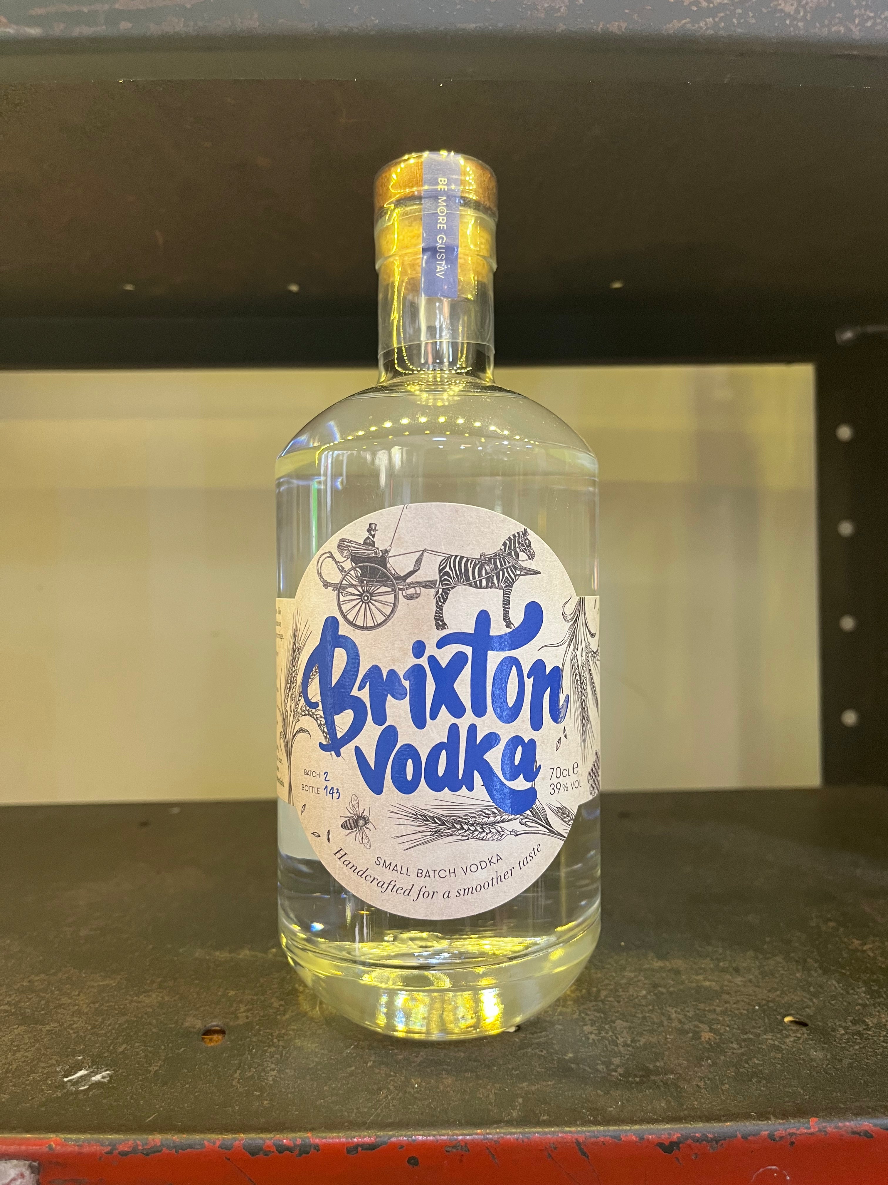 Brixton Vodka 70cl 39% ABV – Guzzl